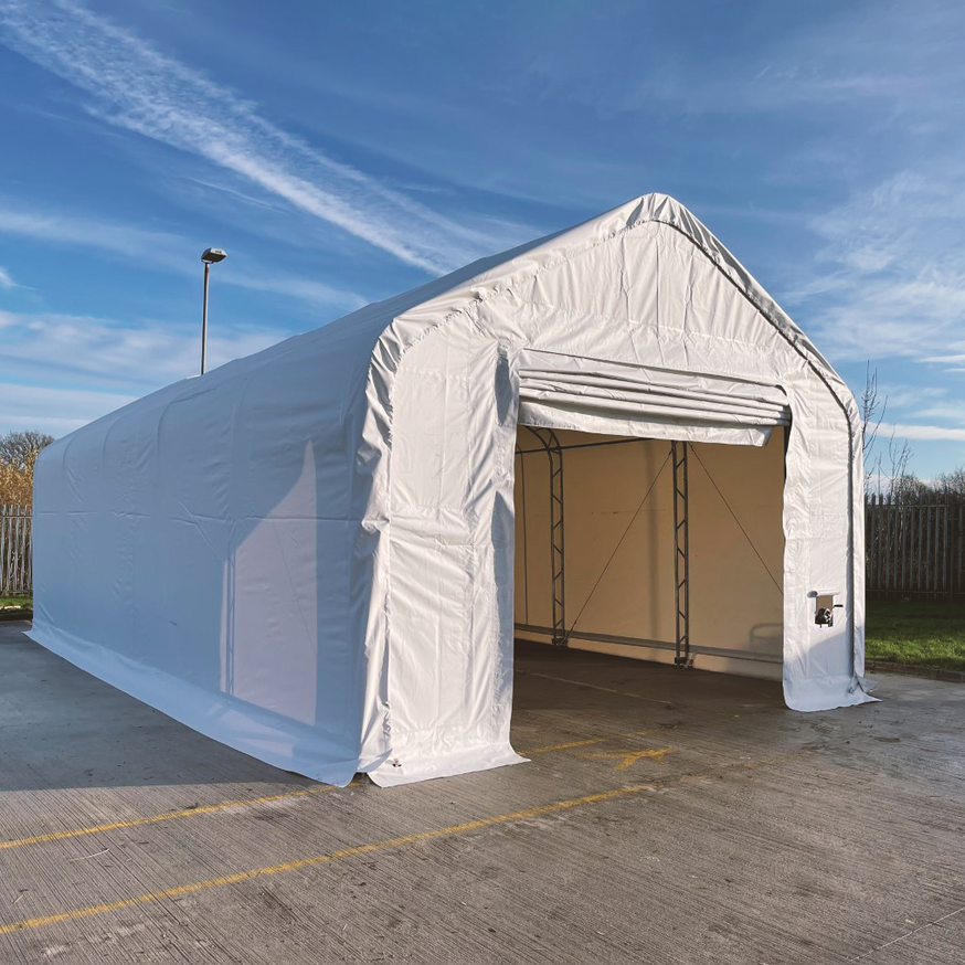 Hardlife Utility : Industrial Storage Tents & Container Shelters
