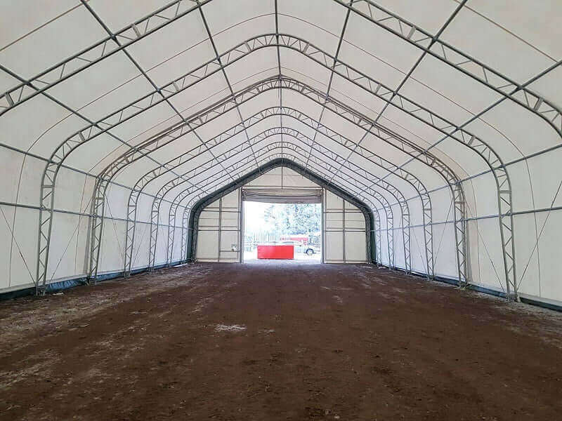 Hardlife 50FT x 100FT Double Trussed Storage Tent