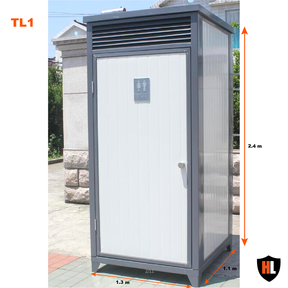 Hardlife Single Cubicle Toilet